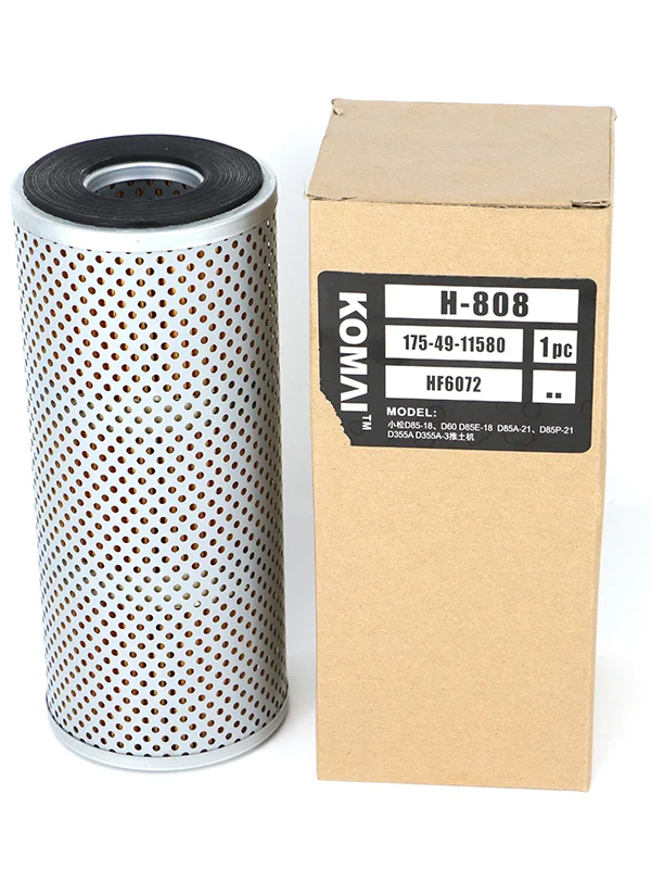 Komai Hydraulic Return Oil Filter 1r-0659 Lf3610 Hf6084 6114505100 For ...