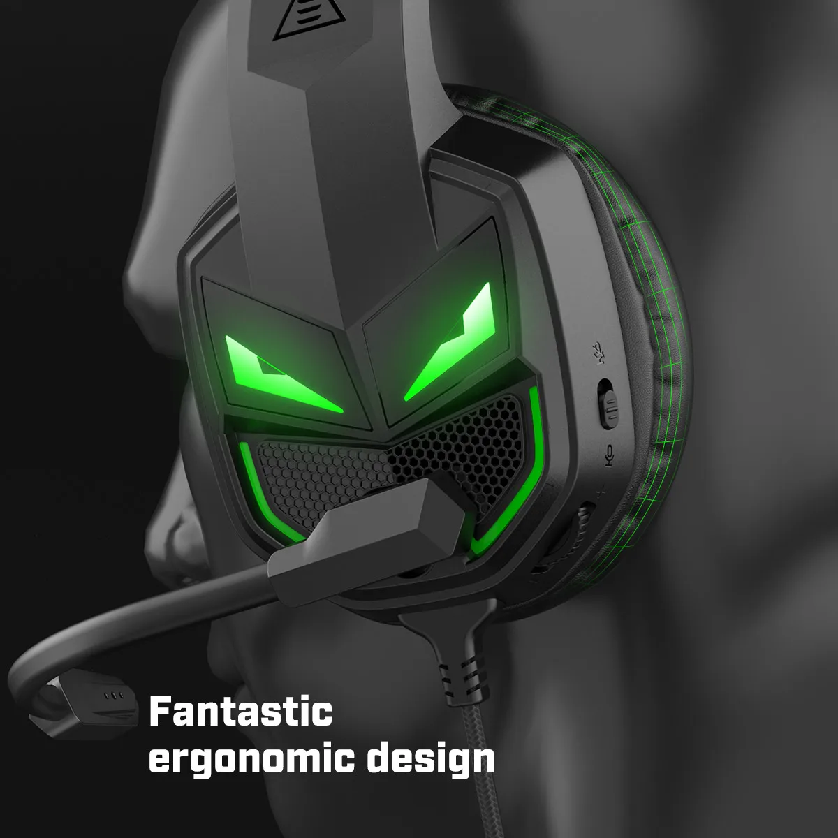 Eksa Over Ear Game Headset Gamer E7000 Usb 3.5mm Stereo Wired ...