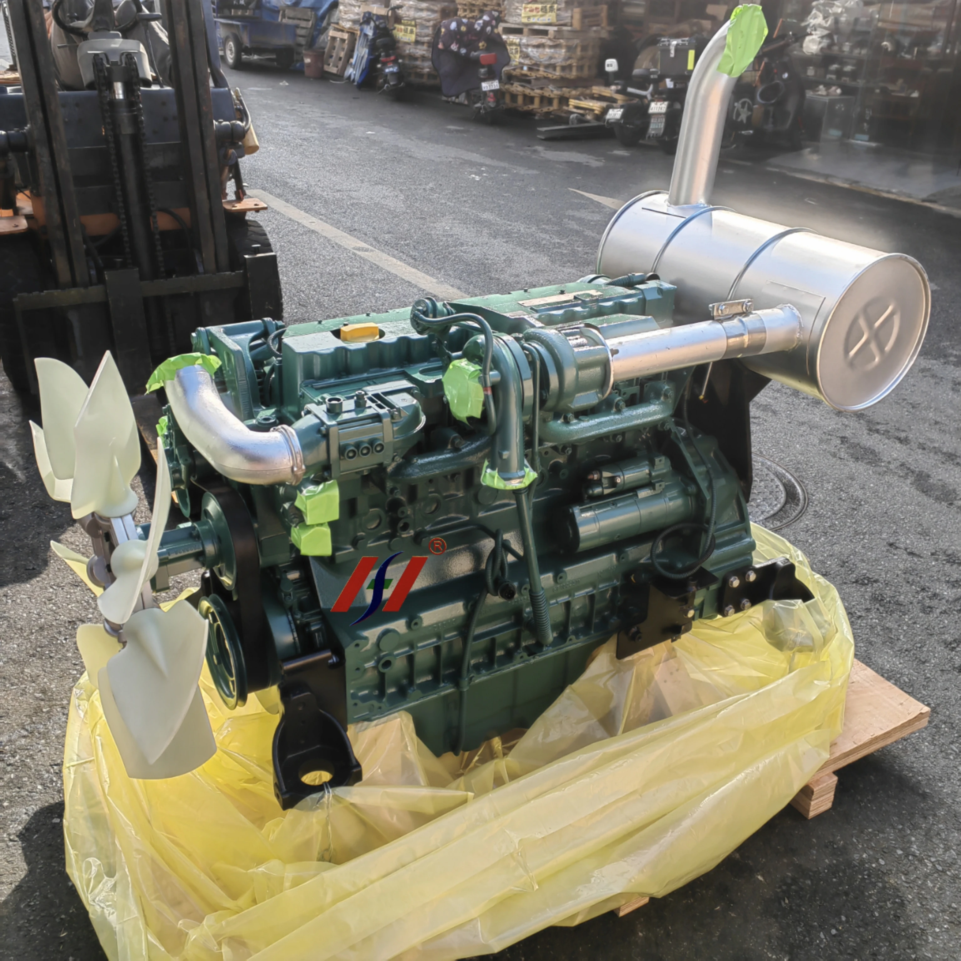 D7d D7e D6d D5d Original Genuine Excavator Diesel Motor Machinery Engines D6e Eae2 Engine For ...