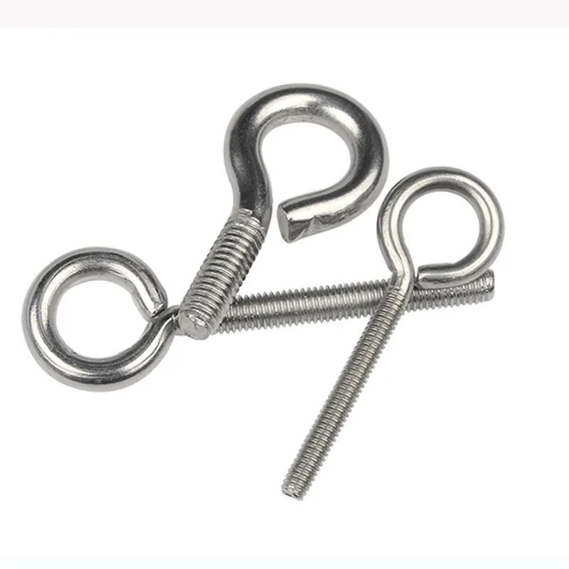 304 Stainless Steel Screw Mounted Ceiling Hooks Sheep Eye Screw Bolt ...