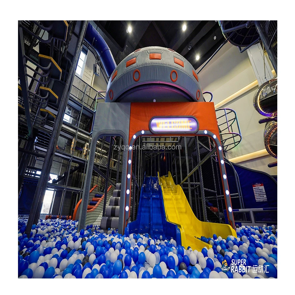 Kids Indoor Play Center - Soft Playground Equipment