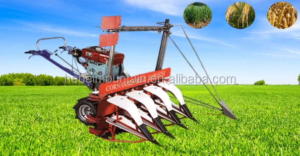 Cheap price grain reaper binder/wheat reaper /mini rice paddy cutting ...