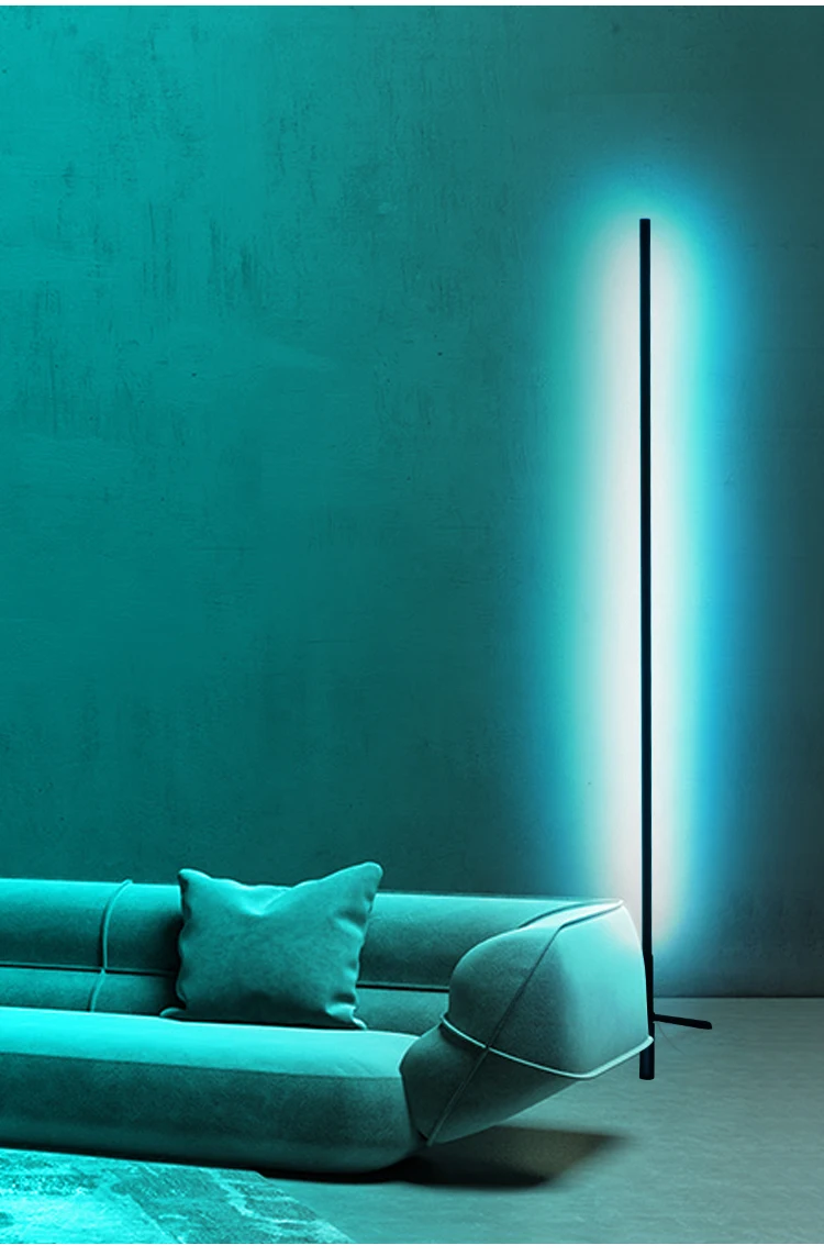 Modern Simple Tripod Rgb Led Colorful Adjustable Floor Lghit Mulicolor ...