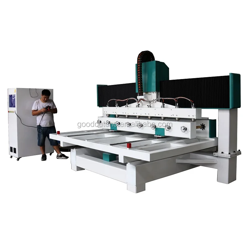 High Quality 3d Multi Spindle Machining Center Cnc Milling Machine 4 ...