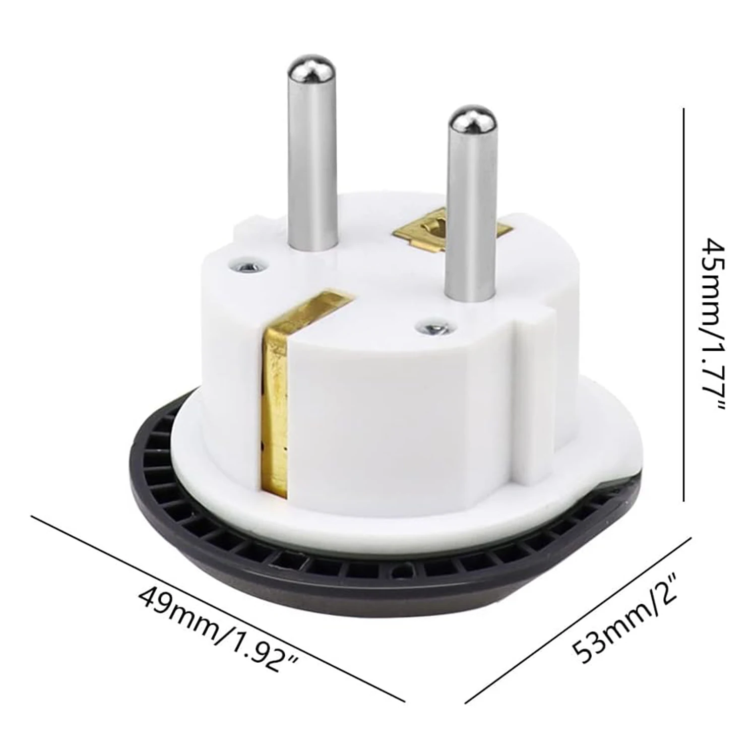 Universal Travel Plug Adapter to German Adapter Socket World to Europe ...