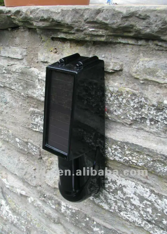 Wireless Solar Security Infrared IR Beam Sensor Fence Alarm System ...