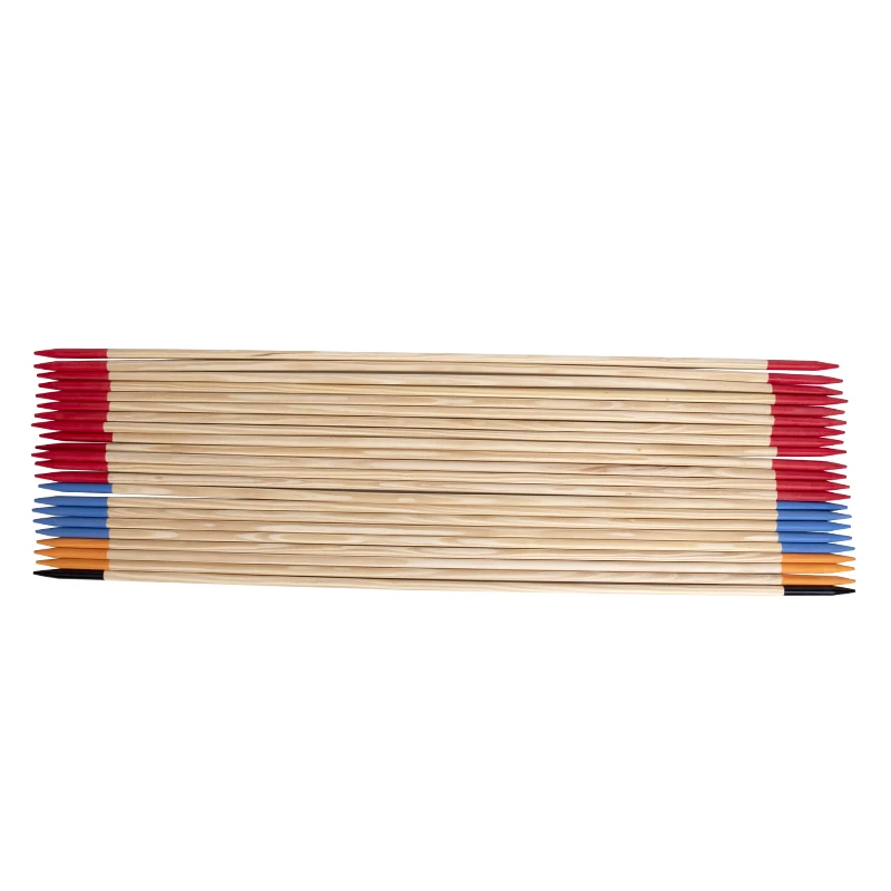 COMMIKI Outdoor Wooden Stick Game - Giant Mikado Set