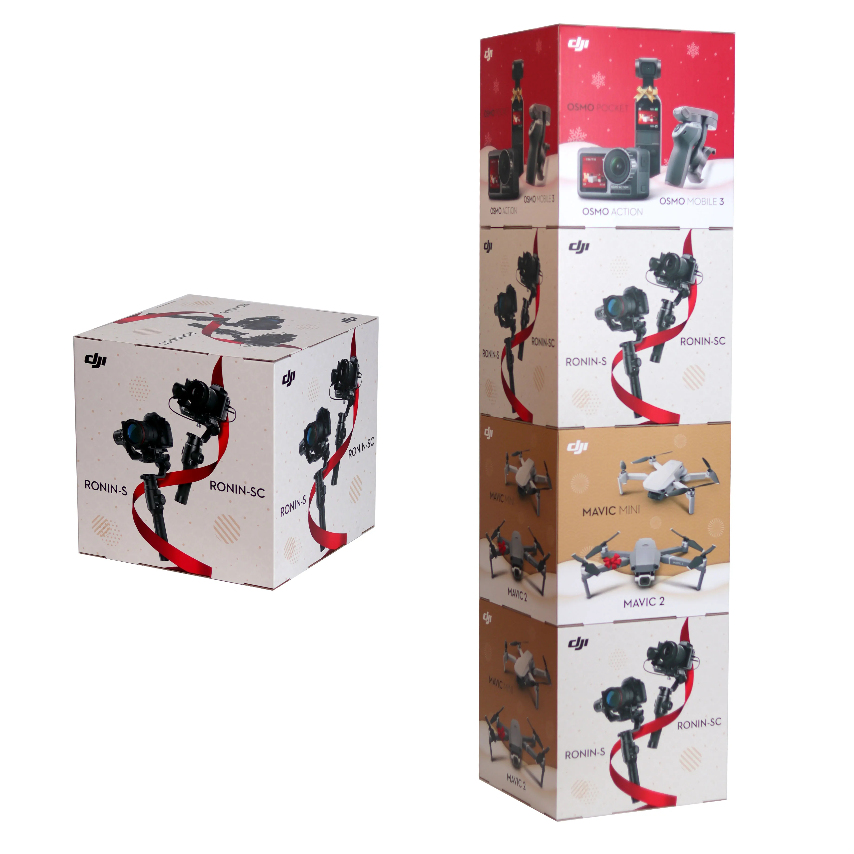 Custom Printing Promotional Stackable Corrugated Display Cartons