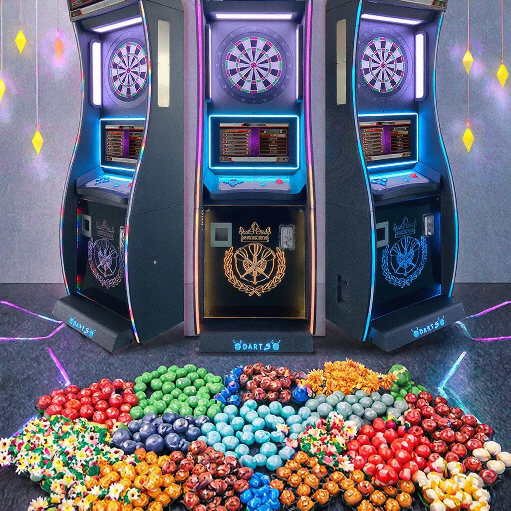 Professional Coin-Operated Touch Screen Darts Game Machine Automatic ...