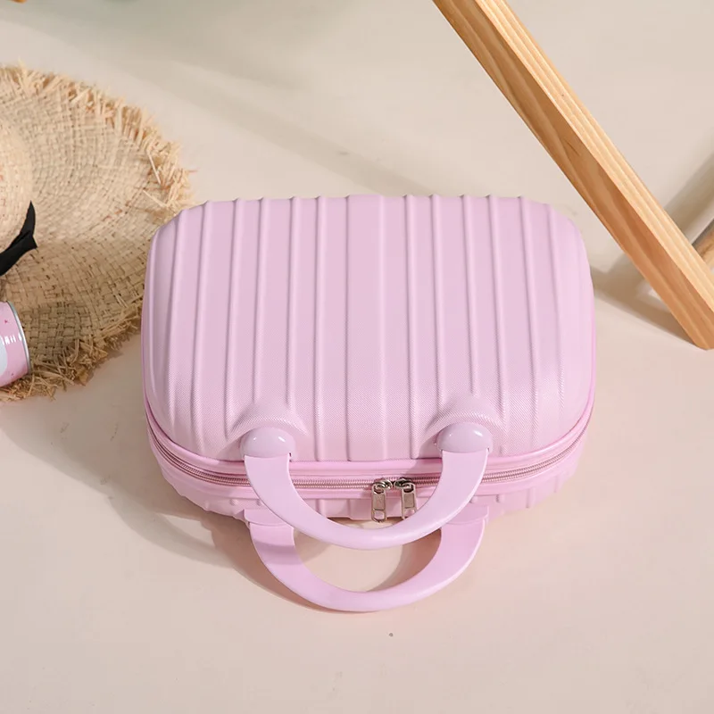 Fashion Cosmetic Case Portable Small Carry On Suitcase Mini Female ...