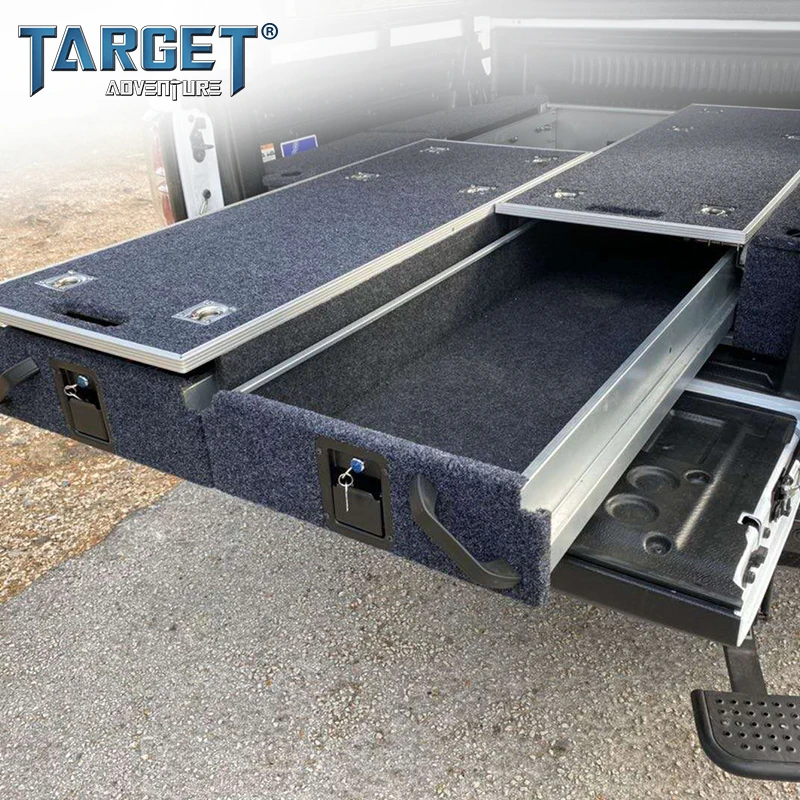 Factory Selling Car Camping Out Drawers Storage With Large Capacity ...