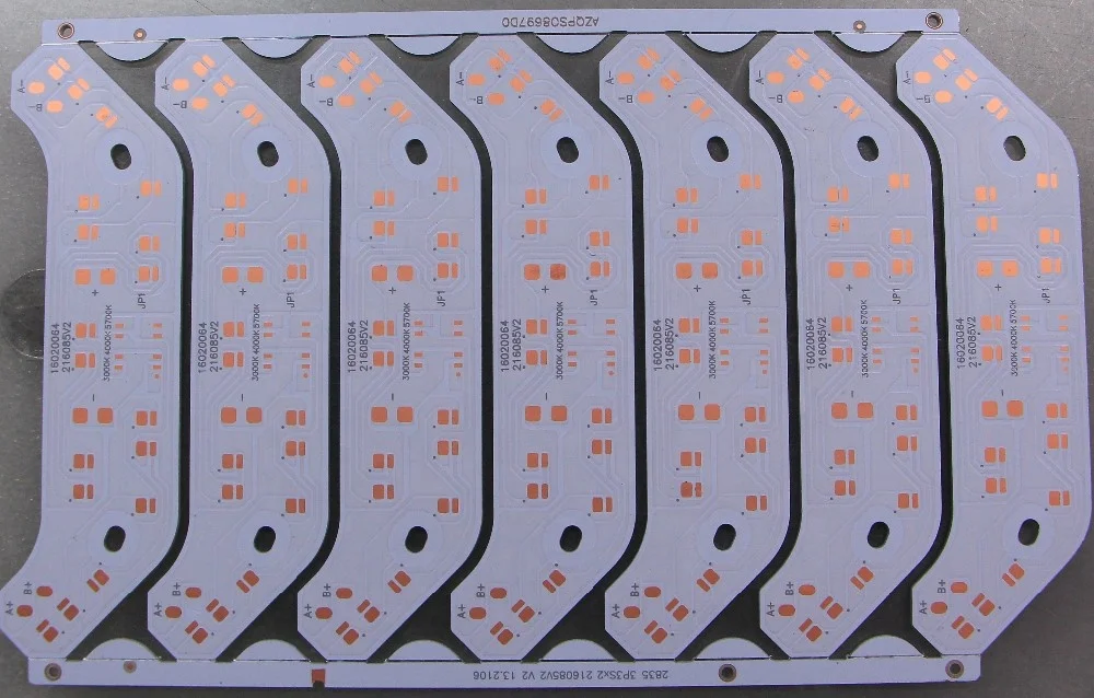 LED PCB board light Round PCB Circuit Boards 1 Layer Board MCPCB ...