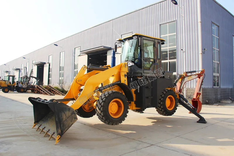 Good Performance Hydraulic System Wheel Backhoe Loader - Buy Backhoe ...