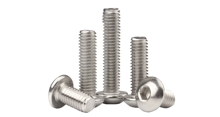 M10 Round Head Allen Key Bolt - Galvanized Hex Socket Screw