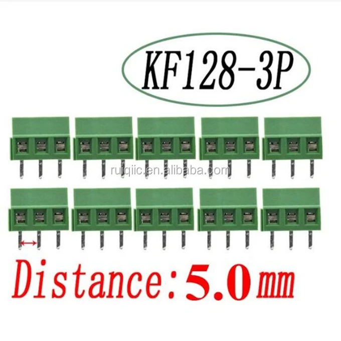 KF128-2P KF128-3P PCB Screw Terminal Blocks - Reliable Splice Terminals