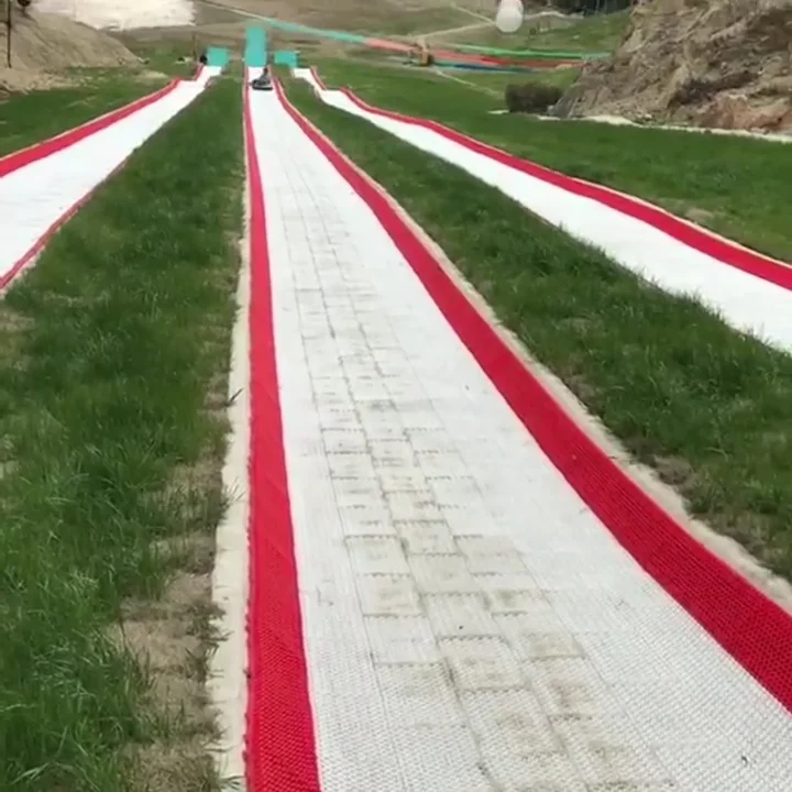 Factory Direct Sales Colorful Snow Dry Ski Slope Mat Artificial Dry ...