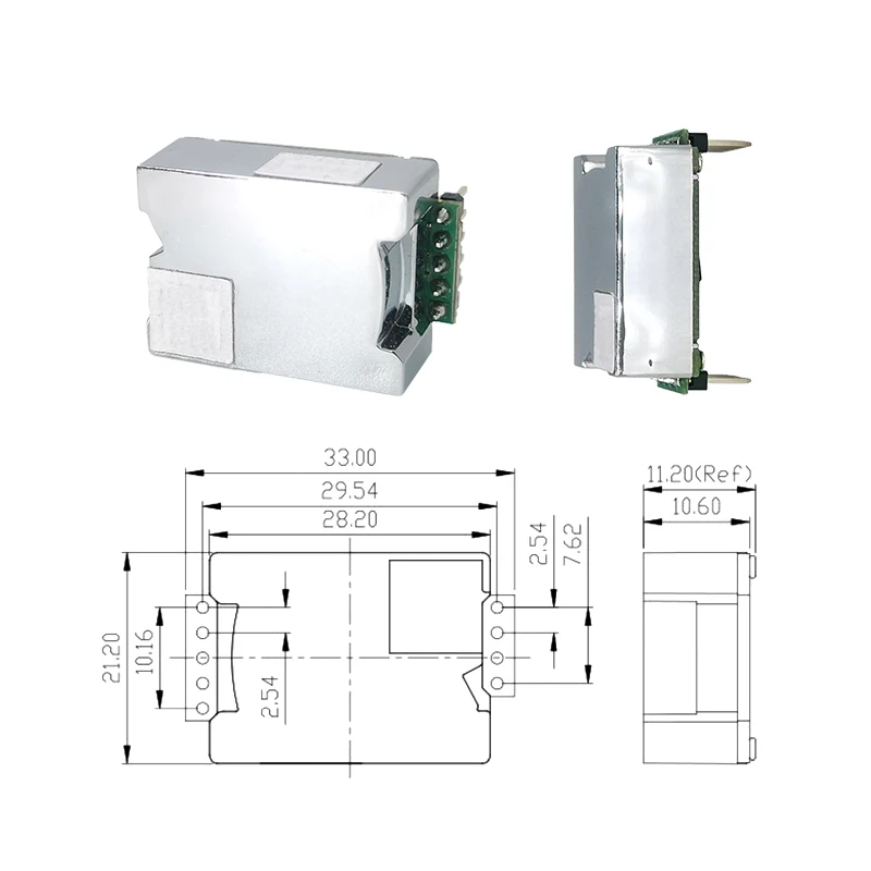 YYS C8 CO2 Gas Sensor - Precision for Air Quality Monitoring