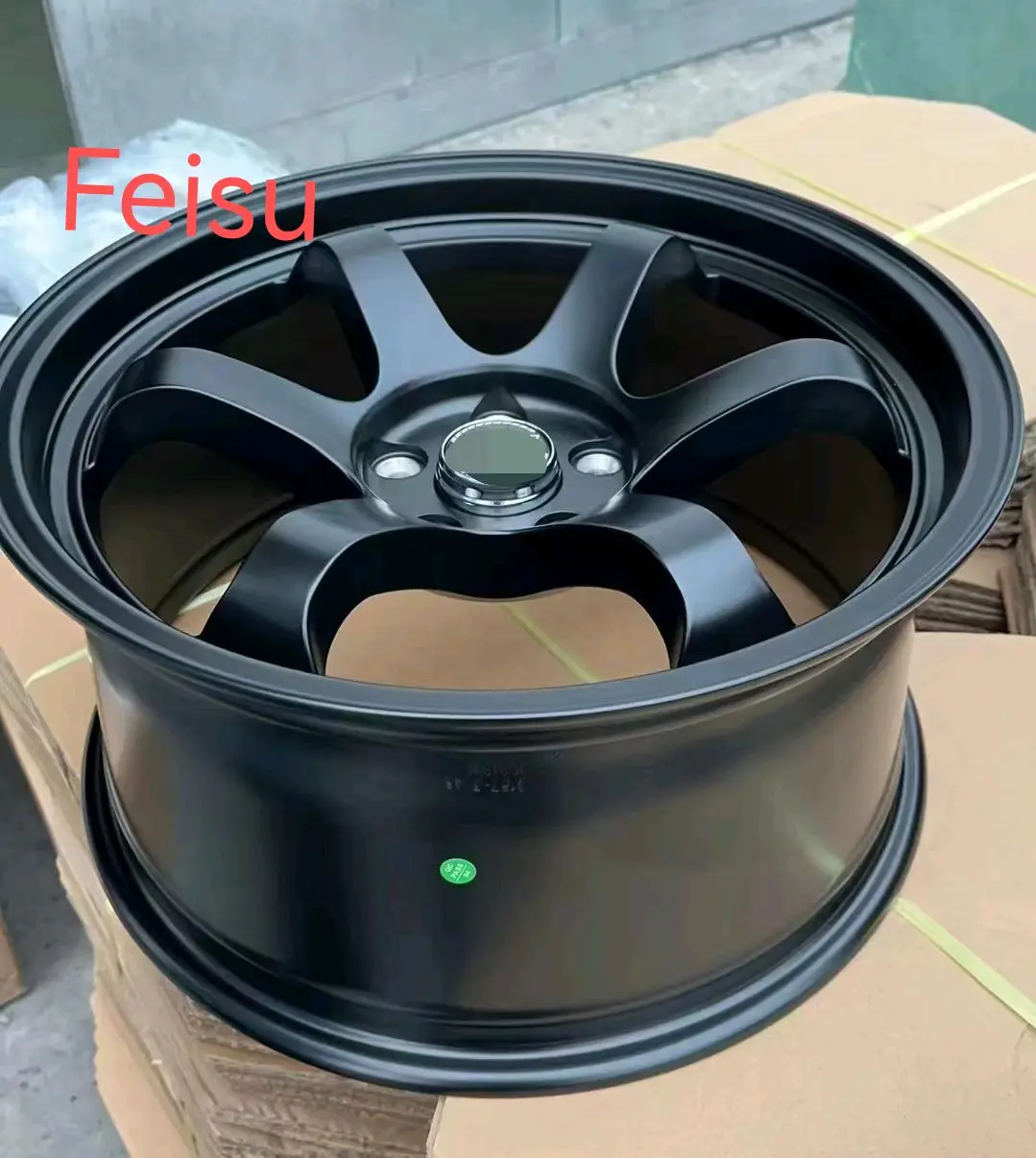 Flow Forged Wheels Black Aluminium Alloy 18 Inch Staggered Sizes ...