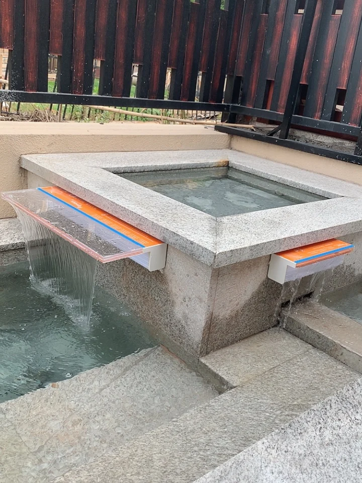 Acrylic Material Wall Mounted Colorful Led Light Available Swimming ...