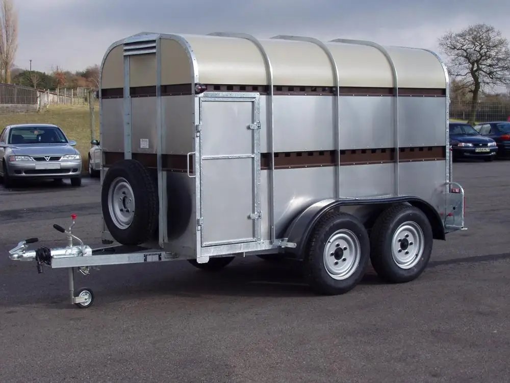 Small Aluminum Bumper Pull Livestock Trailers for Sale