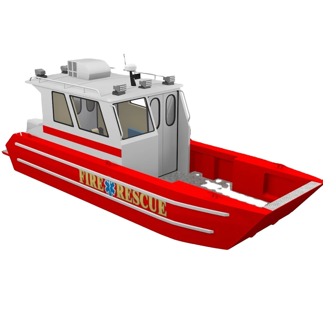 8.5m 28ft Fire Fighting Barge Landing Craft Pilot Boat For Sale - Buy ...