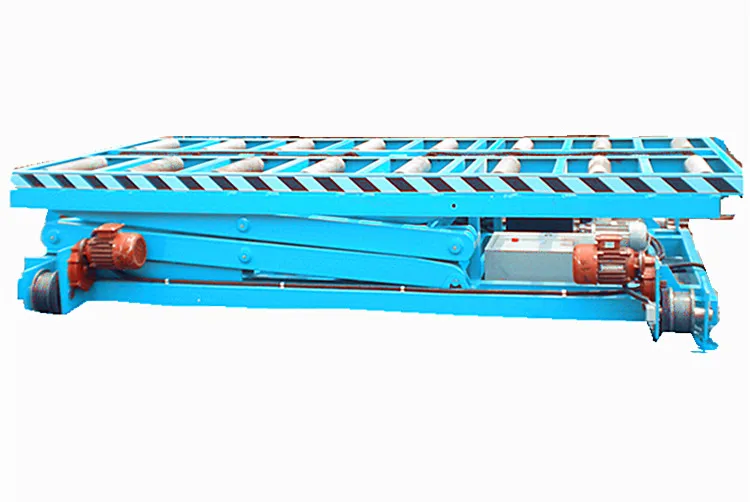 Customized Hydraulic Lift Platform/table With Roller - Buy Hydraulic ...