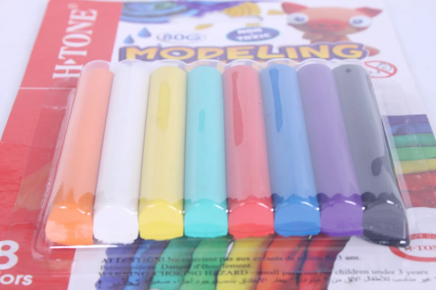 2019 New Design Diy Playdough Set Kids Funny 8 Colors Plasticine ...