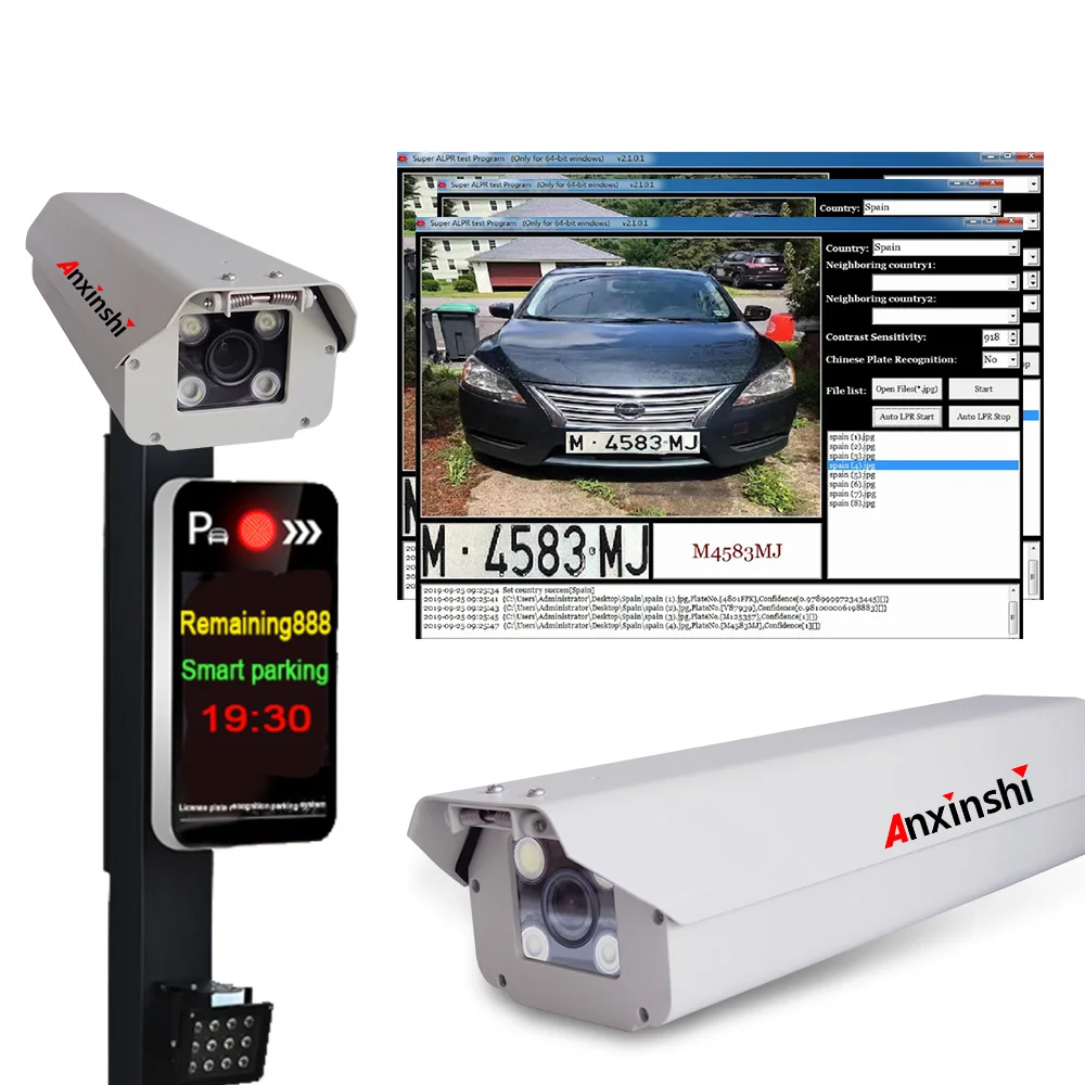 HD All-in-One ALPR Camera for Parking Lot Management
