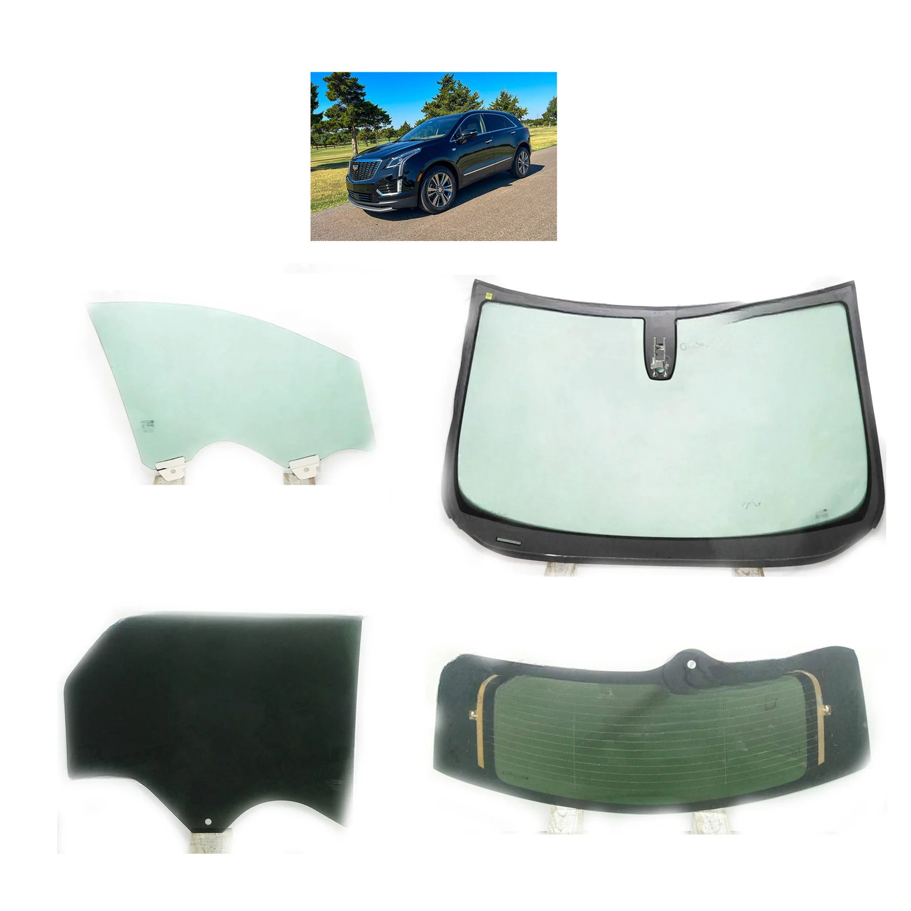 Cadillac XT5 Windshield Glass Sunroof Car Glass Auto Glass Car Parts ...