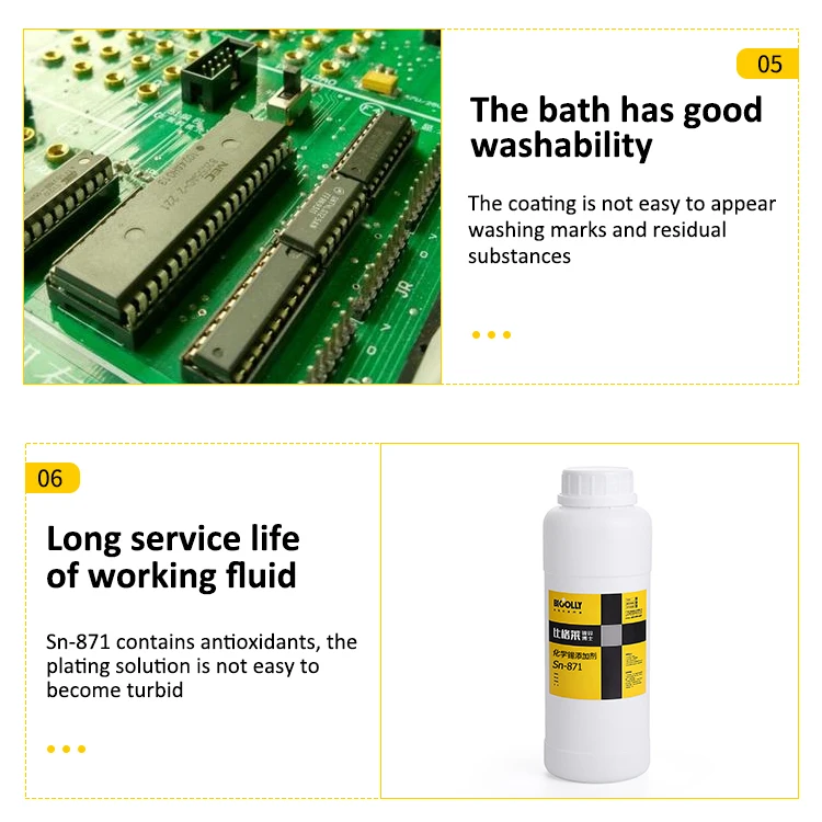 Electroless Tin Plating Solution With Uniform And Dense Coating And Good Welding Performance