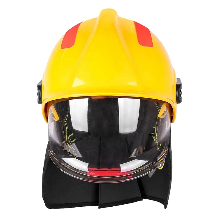 High Temperature Fireman F2 Fire Helmet - NFPA Standards