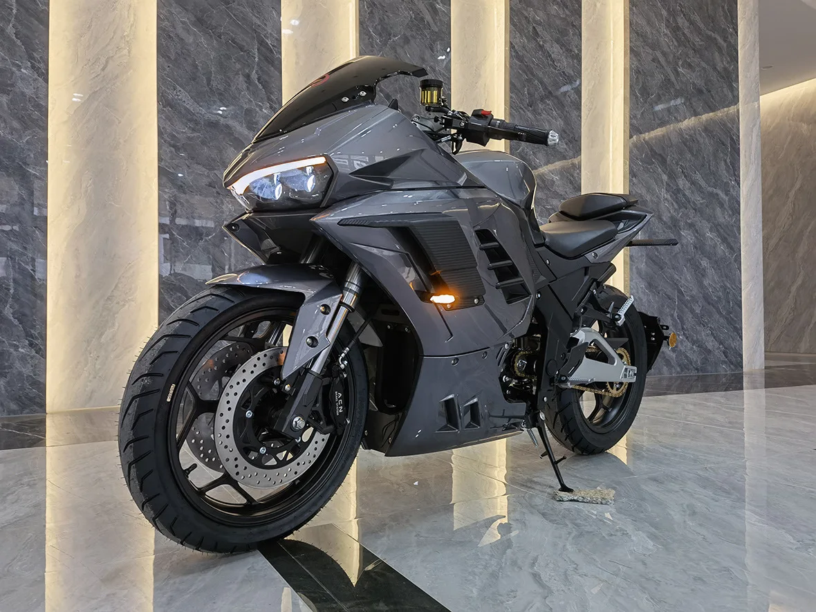 5000W Racing Electric Motorcycle - 130km/h Super Speed