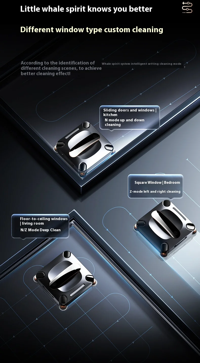 X7 Electric Window Cleaning Robot - High-Rise & Automatic