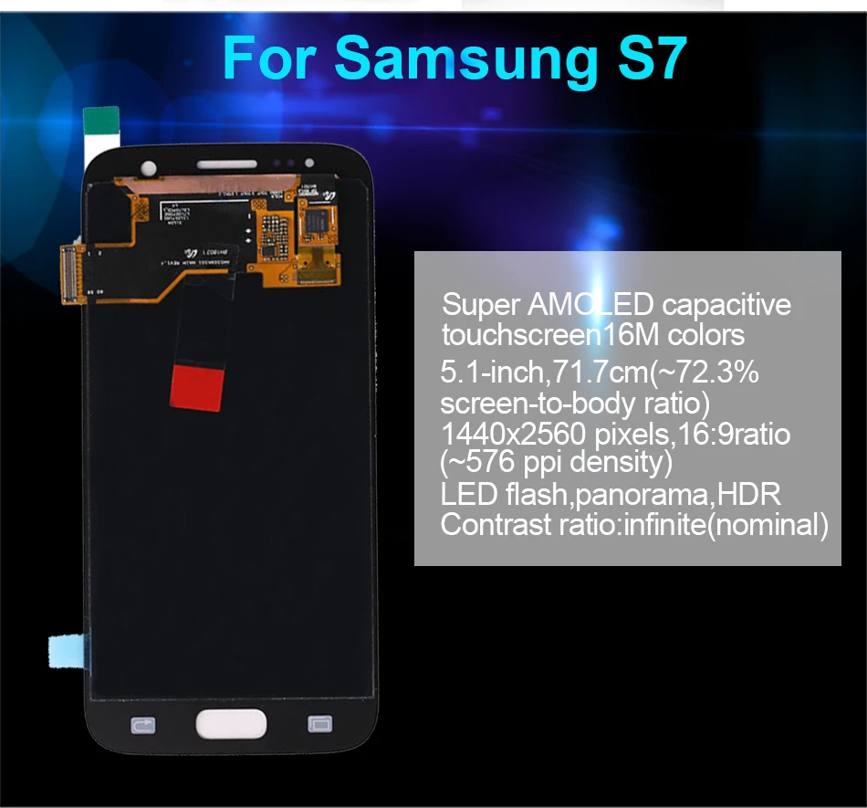 For Samsung S7 Lcd For Samsung For Galaxy S7 Lcd Display With Touch ...
