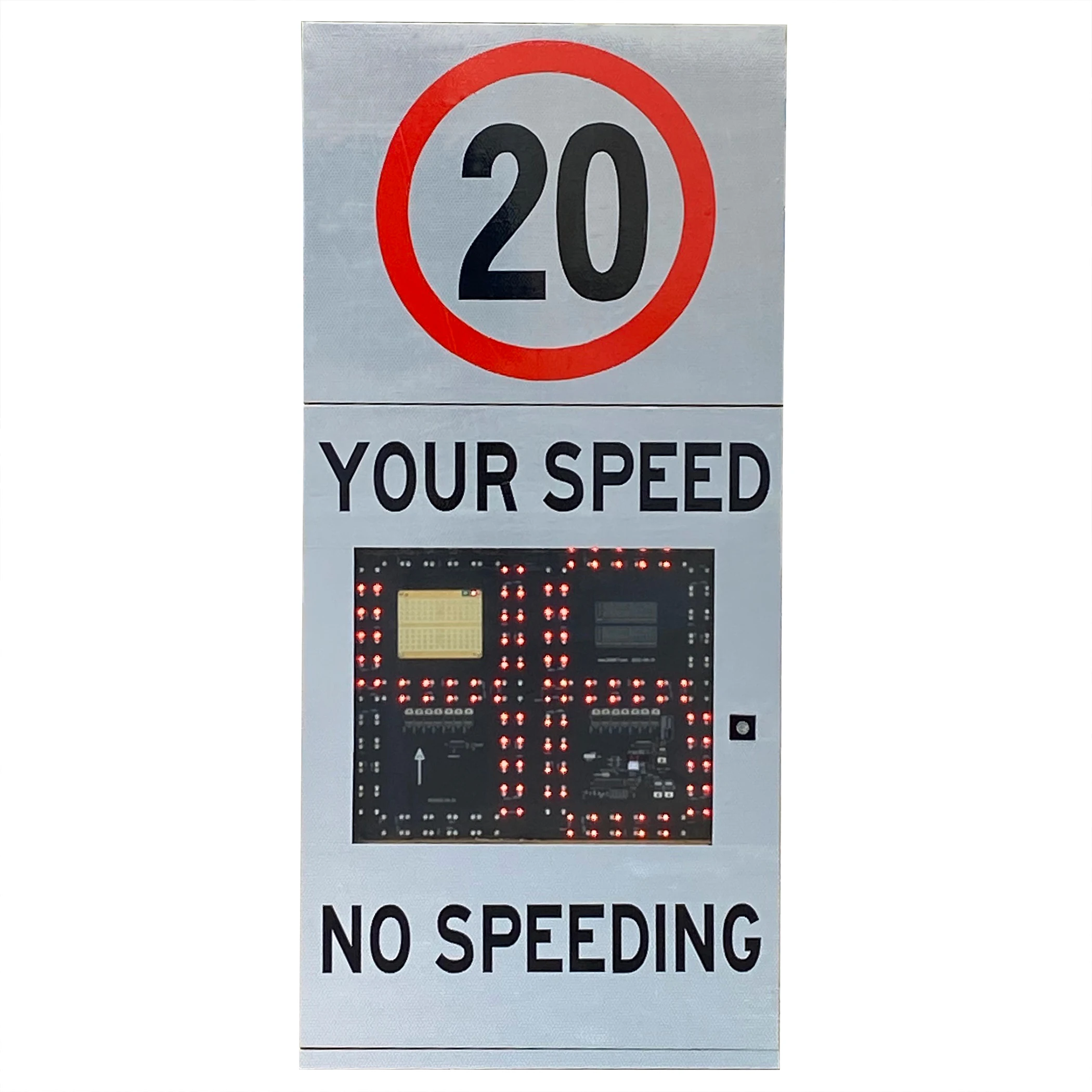 Csp5-1 Solar Doppler Radar Speed Limit Signs Support Customization And ...