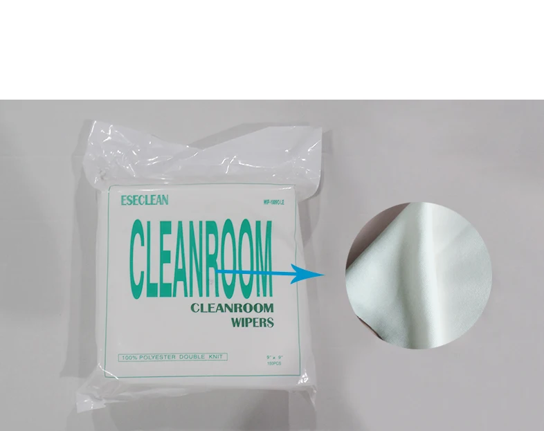 Class 100 Cleanroom Laundered Clean Room Lint Free Double-Knit 100% ...