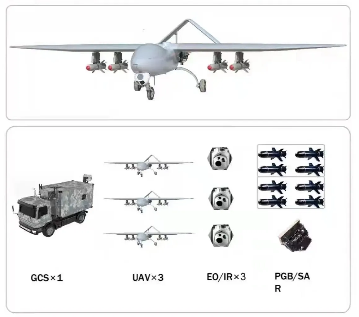 Switch Blade Cutting-Edge UAV Drone Long Range Heavy Lift Helicopter ...