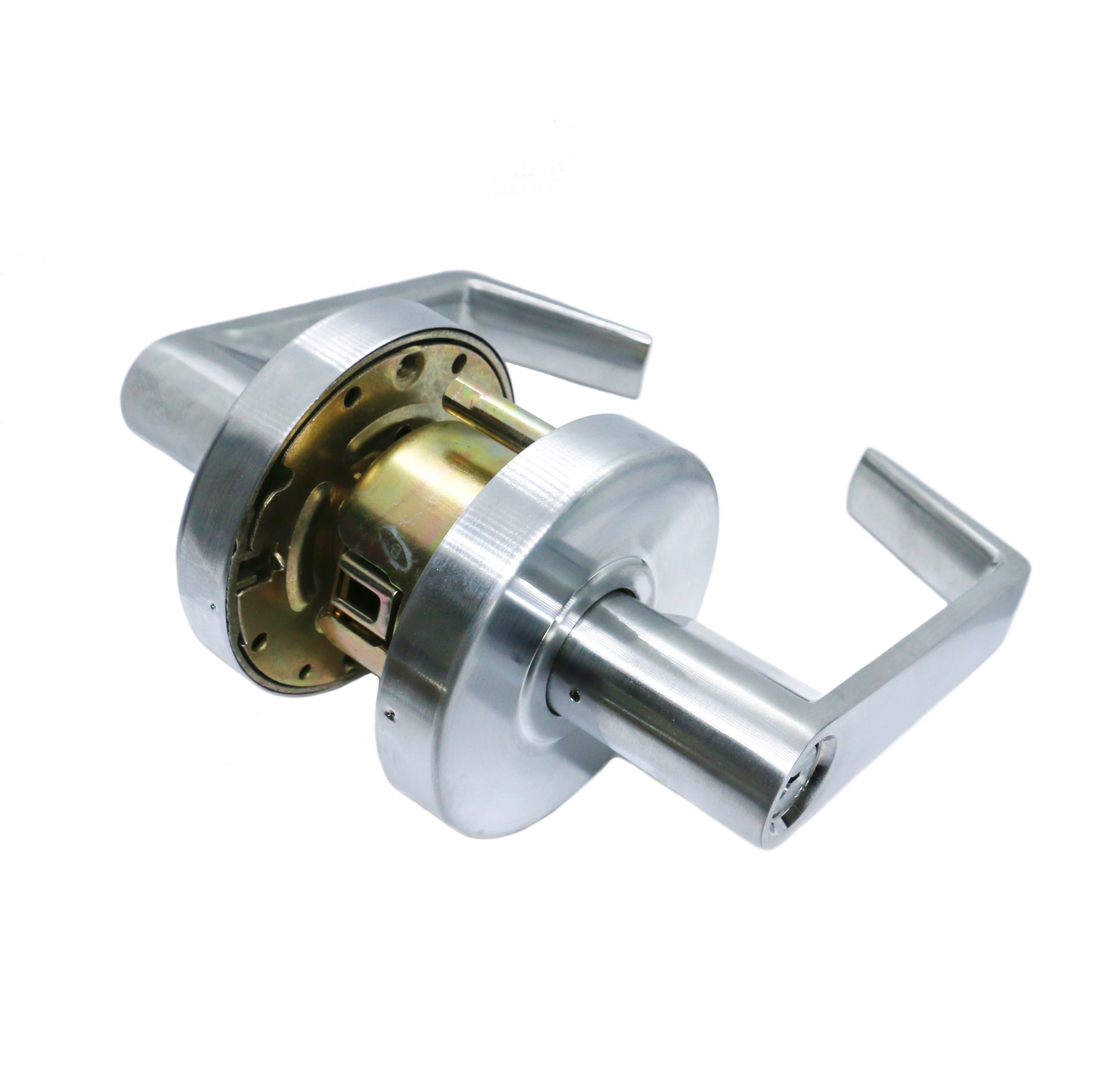 ANSI Grade 2 Heavy Duty Tubular Lock Lever Handle Lock Stainless Steel ...