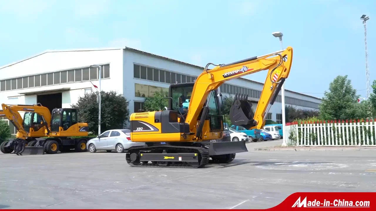 Rhinoceros Xn80e Australia Popular 7t Excavators Construction Equipment ...