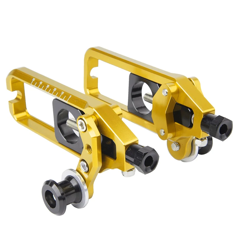 Realzion Motorcycle Adjuster Chain Regulator Cnc 6061 Aluminum Chain ...