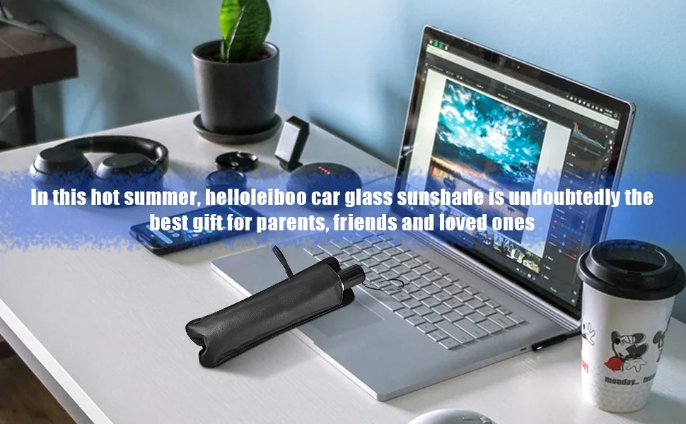 Car Windshield Sun Shade - UV Rays Heat Protector