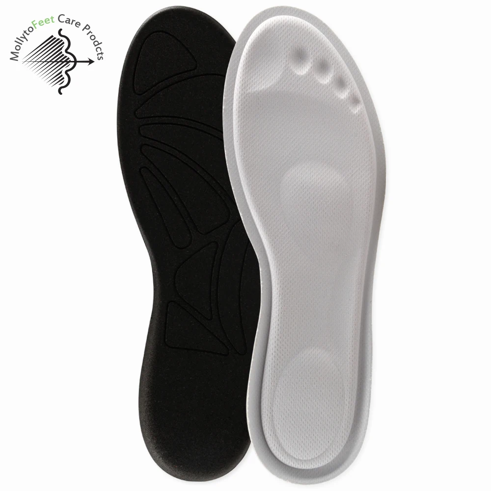 5D Memory Foam Orthopedic Massage Insoles by Mollyto