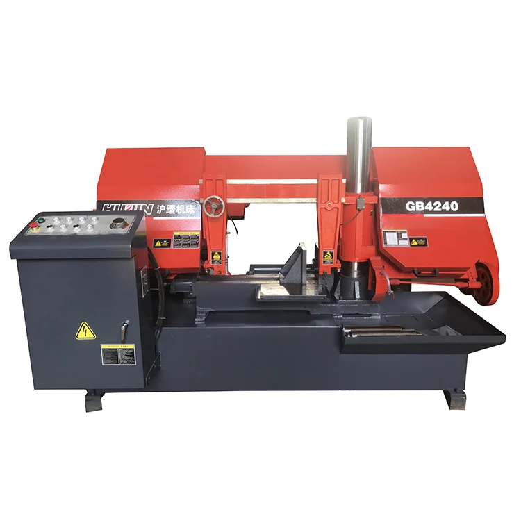 Horizontal Band Saw Machine Cutting Metal Gw4240 - Buy Band Saw sawing ...