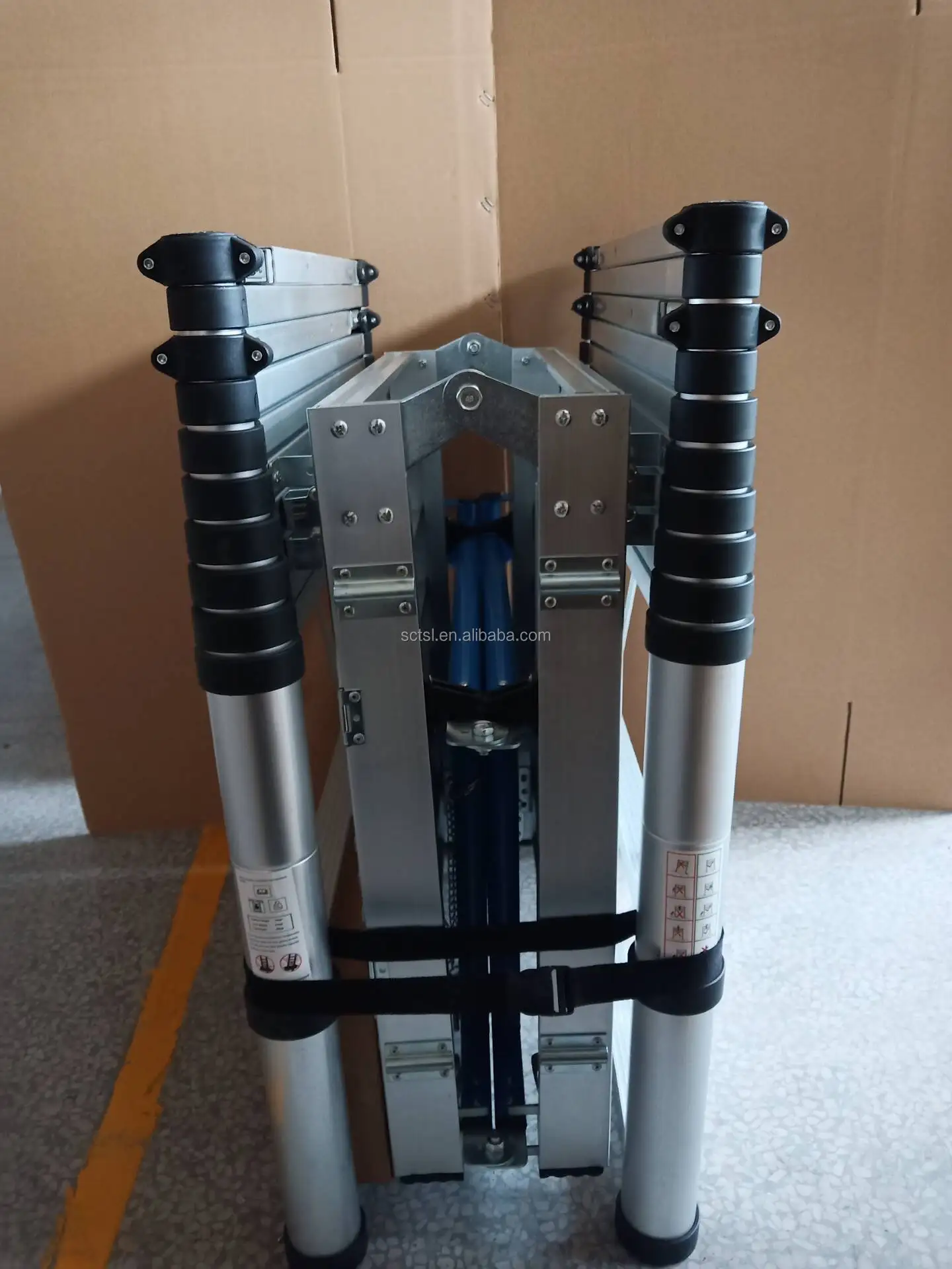 Telescopic Ladder Mobile Scaffold Tower Platform Ladders Aluminum