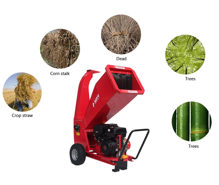 196cc Heavy Duty Wood Tree Shredder /chipper Gardener - Buy Wood ...