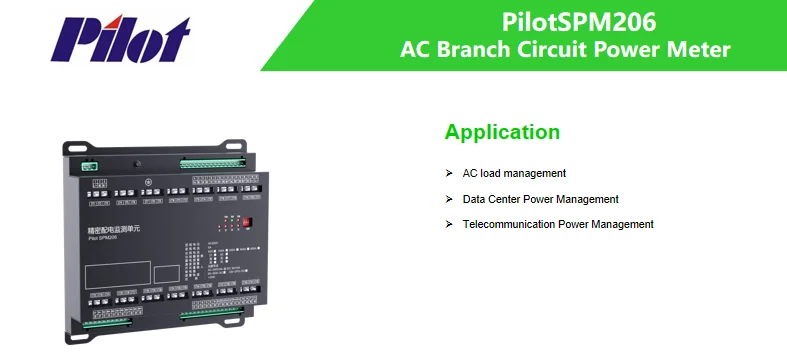 Pilot SPM206-42 Branch Circuit Power Meter - Precision & Reliability