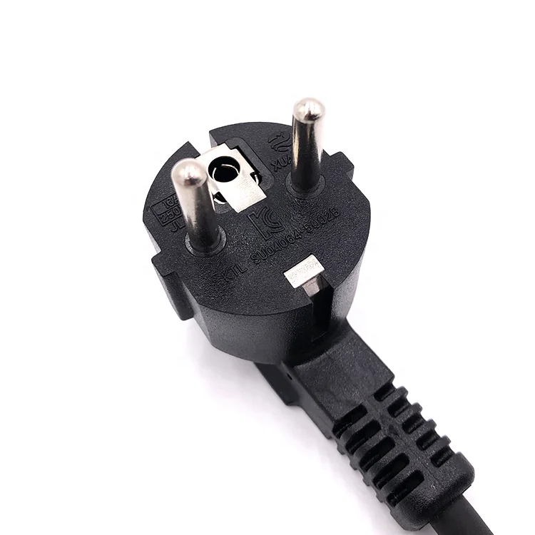 Korean Power Plug with IEC C13 Female Connector for Rice Cooker