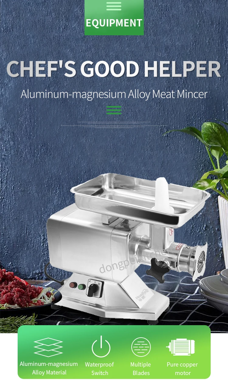 Electric Meat Grinder Commercial Sausage Filling Machine Kitchen ...