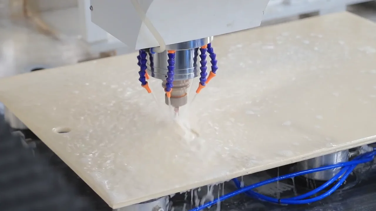 Granite Marble Quartz Stone Countertops Cnc Router Stone Sink Edge ...