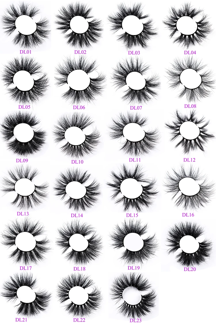 Free Sample Lashes Wholesale Square Glitter Red Mink Eyelash False ...